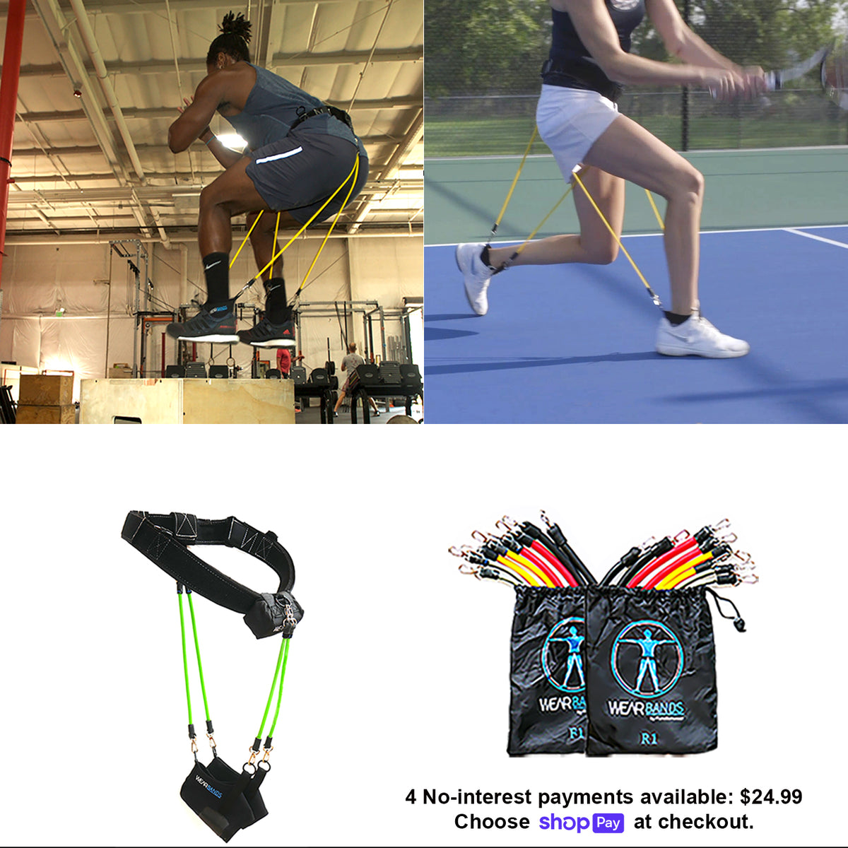 Base System 5 Levels - Athletic Training Equipment | WearBands.com ...